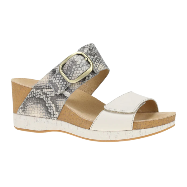 Dansko Women's Shannon Snake/Ivory Leather
